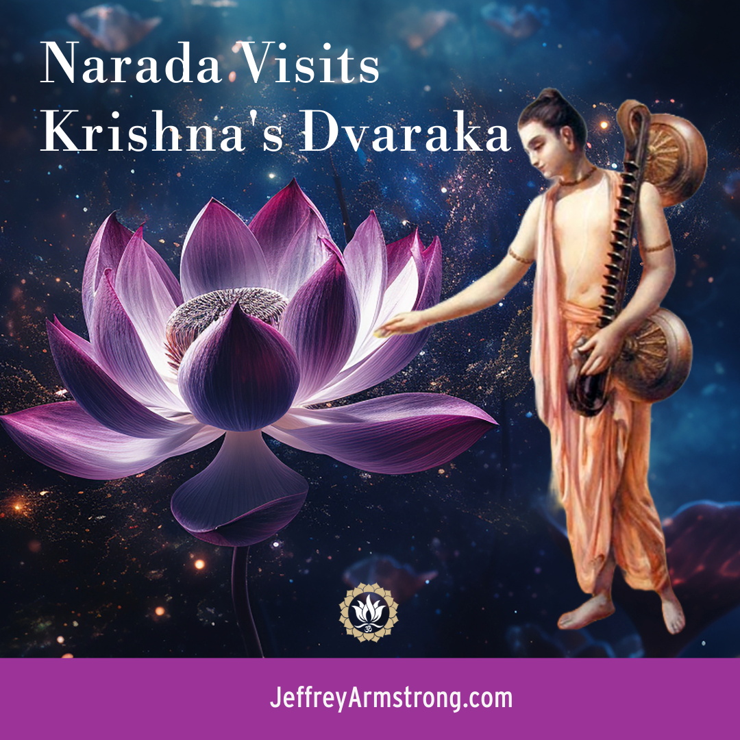 Narada Muni's Visit to Dvārakā: A Glimpse into Divine Multiplicity ...