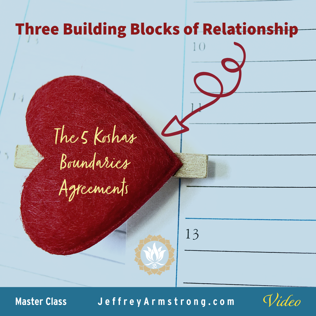 The 3 Building Blocks of Relationship| Master Class with Jeffrey Armst ...