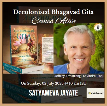 REPLAY Satyamev Jayate Clubhouse - online link 230601– Jeffrey Armstrong